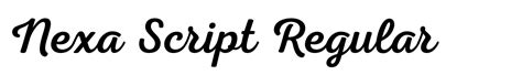 Nexa Script Font Webfont And Desktop Myfonts