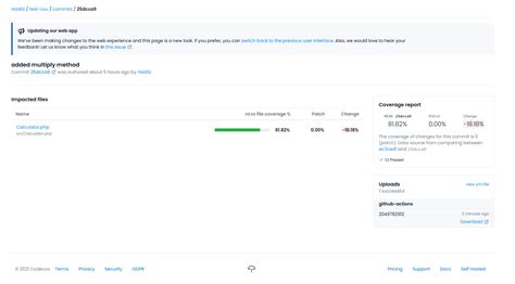 Measuring Php Code Coverage With Phpunit And Github Actions Codecov