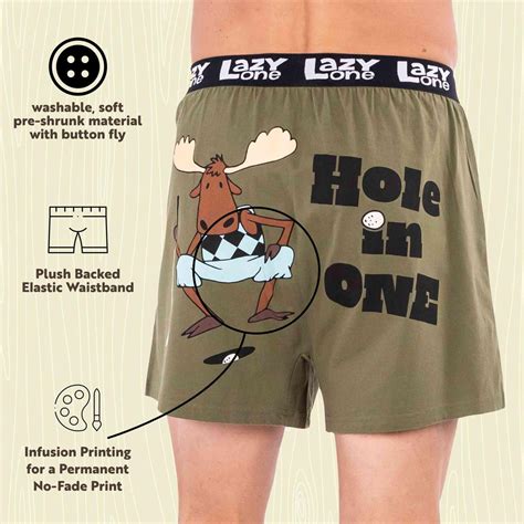 Hole In One Mens Funny Boxers
