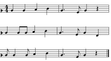 Solfege And Rhythm Examples Alisha Gabriel S Website