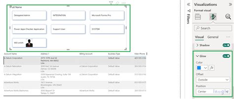 New Slicer Visual In Power BI Report Within Microsoft Dynamics CRM