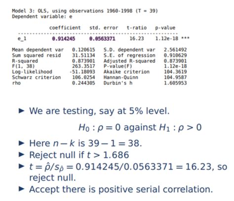 13 Serial Correlation Flashcards Quizlet