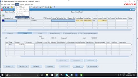 Oracle Masterminds Manual Ap Invoice Creation And Cancellation With Gst