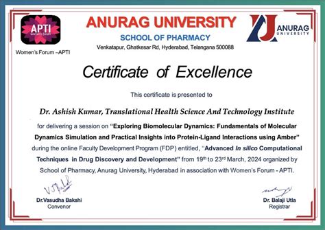 Dr Ashish Kumar Agrahari On Linkedin 🌟 Honored To Receive The