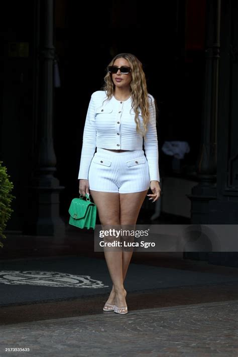 Larsa Pippen Is Seen During The Milan Fashion Week Womenswear News