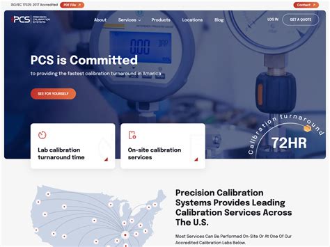 Precision Calibration Systems Aards Nominee