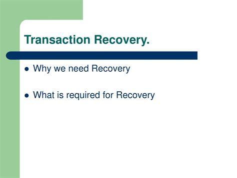 Ppt Distributed Deadlocks And Transaction Recovery Powerpoint Presentation Id3030843