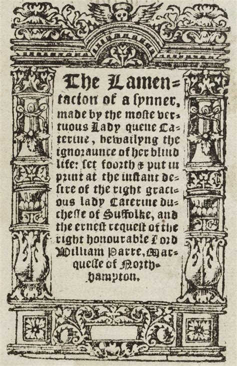 The Lamentation Of A Sinner Wikipedia
