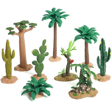 시뮬레이션 식물 정글 선인장 빵 나무 모델 상어 액션 피규어 1 개 장난감 컬렉션 어린이 선물용 교육 완구 Aliexpress