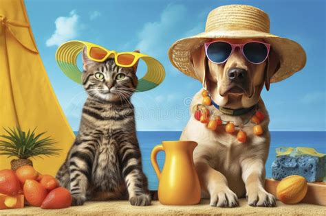Meow Magic Captivating Cuteness In Cat Ai Form Stock Illustration