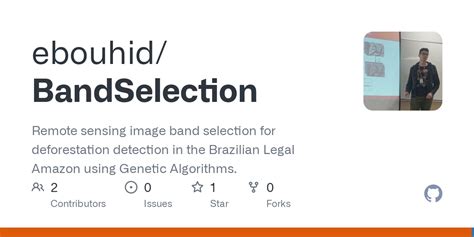 Github Ebouhidbandselection Remote Sensing Image Band Selection For