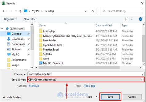 How To Convert Excel To A Text File With Pipe Delimiter Ways