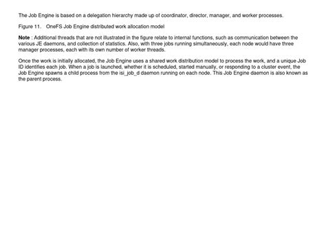 Job Engine Orchestration And Job Processing Powerscale Onefs Job Engine Dell Technologies