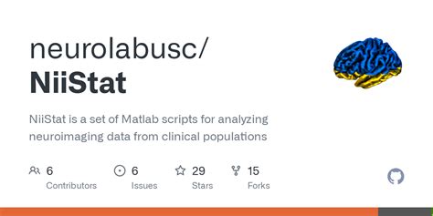 Github Neurolabuscniistat Niistat Is A Set Of Matlab Scripts For Analyzing Neuroimaging Data