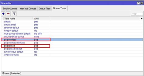 mikrotik queue pcq per connection queue