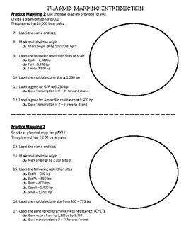 Plasmid Mapping Introduction By Perry Hyde TPT