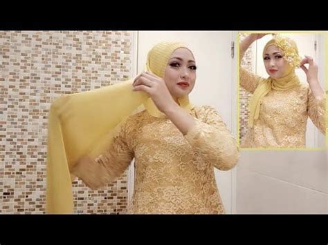 Tutorial Hijab Pesta Pashmina Glitter - Pashmina Hijab Trend