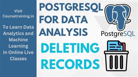 Deleting Records In Postgresql And And Or Operators Part 4 Youtube