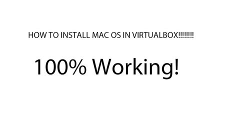 Tutorial How To Install Mac OS In Virtualbox IPhone Wired