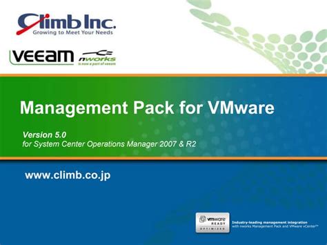 Veeam Mp For V Mware V5 Ppt Computing Technology And Computing