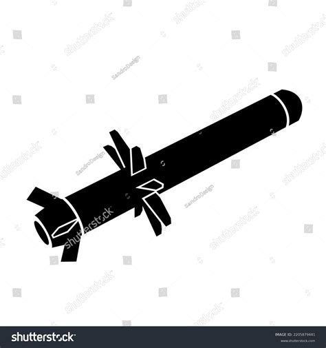 Fgm148 Javelin Antitank Weapon System Vector Stock Vector Royalty Free 2205879441 Shutterstock