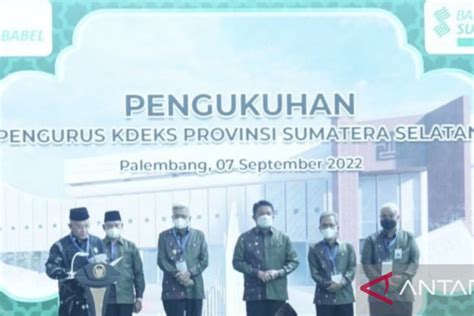 Kneks Kukuhkan Manajemen Eksekutif Kdeks Sumsel Antara News