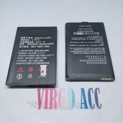 Jual Baterai Batre Battery Modem ZTE Bolt Aquila Max In IN Original Battery Hp Shopee