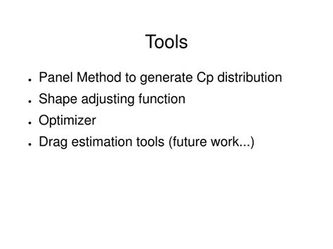 Ppt Low Speed Airfoil Design Powerpoint Presentation Free Download