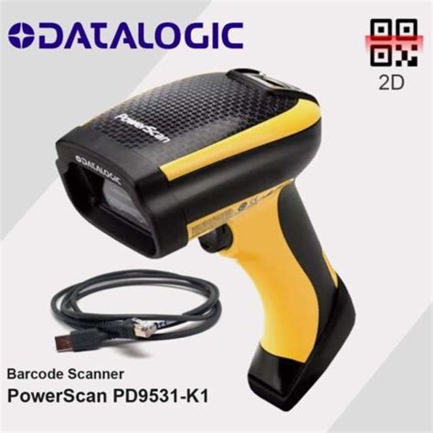 Datalogic Powerscan Pd9531 K1 Usb Corded Handheld 2d Industrial Barcode Scanner Ebay
