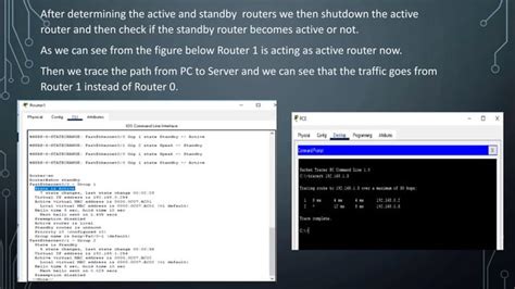 Hot Standby Router Protocol Hsrp Using Pptx Computer Networking Computing