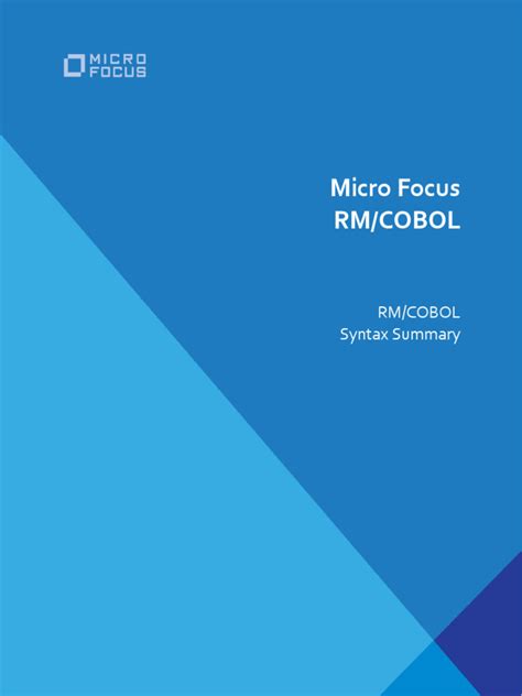 8rmc syntaxsummary pdf computer program programming