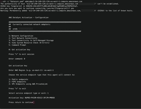 Outshift Transferring Data With AWS Data Sync