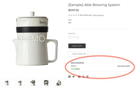 Stock Availability Samples