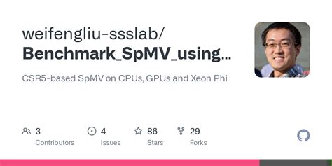 github weifengliu ssslab benchmark spmv using csr5 csr5 based spmv