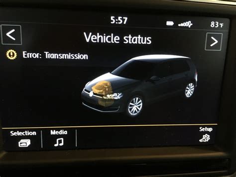 Transmission Error Message VW Vortex Volkswagen Forum