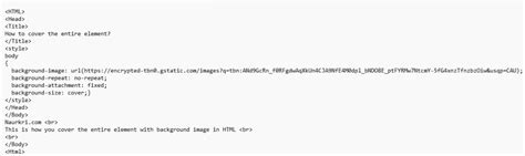 Как сделать фоновую картинку в Html