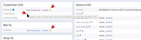 CDK Customer Credit Check Enhancements ASIST