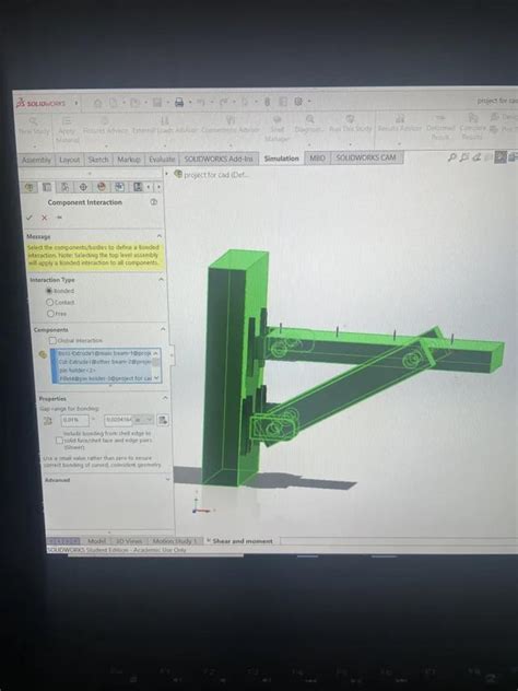 Simulation Problems Rsolidworks