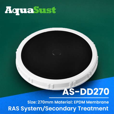 Low Sludge Production Disc Membrane Diffuser For Textile And Dyeing