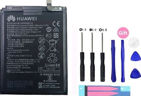 Huawei Original Huawei Hb Ecw Phone Battery For Huawei Y Plus Trt L Trt L A Y