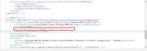 logback xml中maxhistory日志文件保留天数不生效 csdn博客