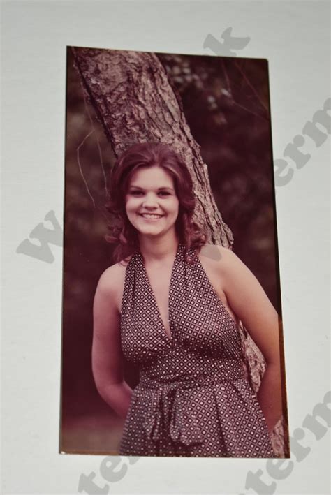 Busty Woman In Dress 70s Outdoor Candid Vintage Photograph Fx Ebay