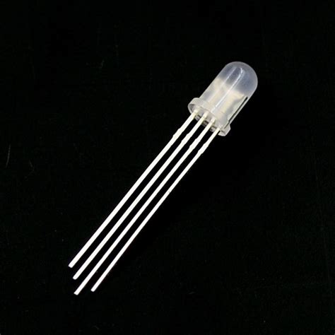 100pcslot 5mm Rgb Led Common Anode 4 Pins Tri Col Grandado