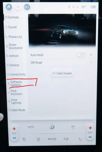 Sync4 Update Wildtrak Wo Finde Ich Den Menüpunkt