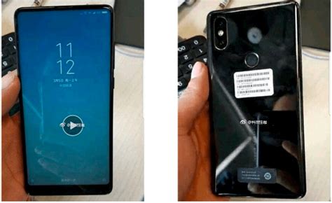 Leaked Images Of Xiaomi Mi Mix 2S Suggest IPhone X Esque Rear Camera Design TelecomTalk