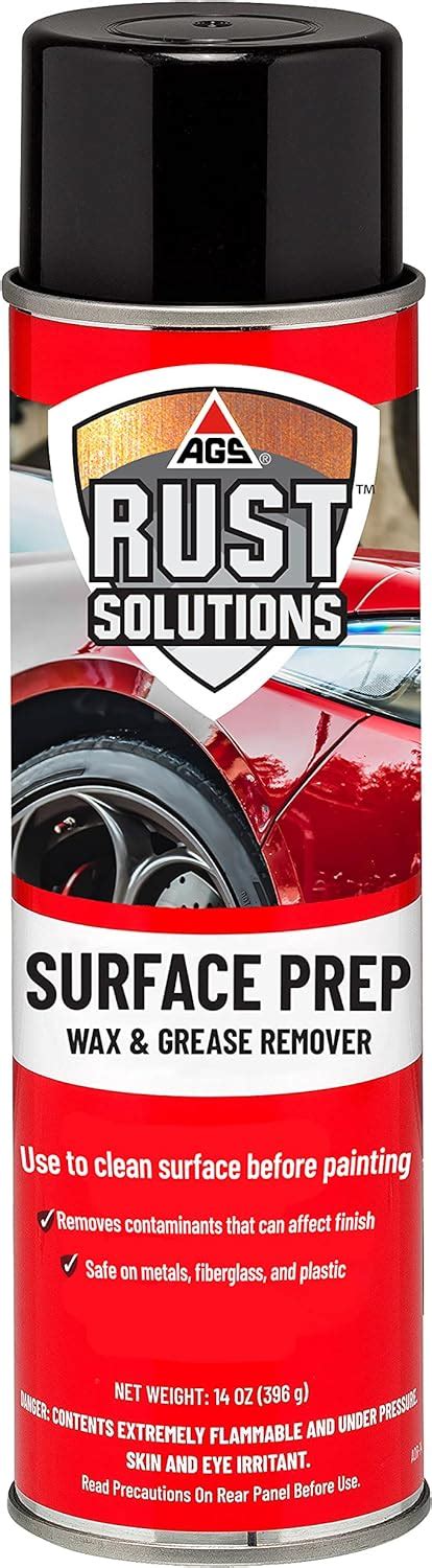 Amazon Com AGS RUST SOLUTIONS Surface Prep Aerosol Cleaner For Any Paint 14oz All Surface