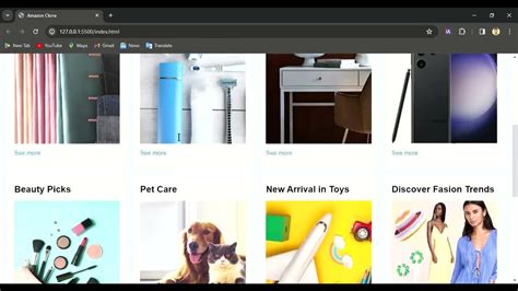 Amazon Clone Using Html Css In 60 Sec😱😱🔥 Shorts Amazonclone Youtube