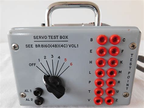 Aircraft Servo Test Set Box Assembly D6b