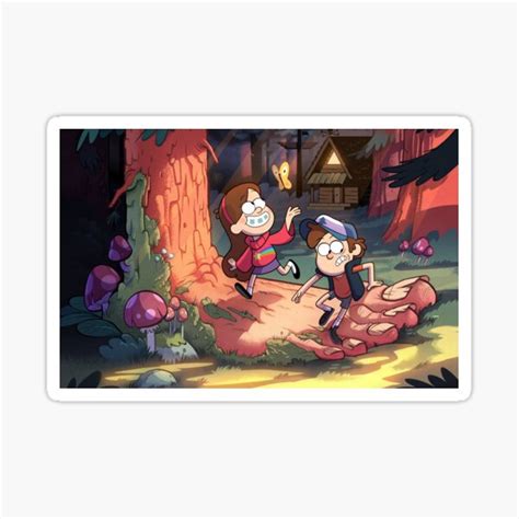 Gravity Falls Dipper Sticker For Sale By Allanluxury Redbubble