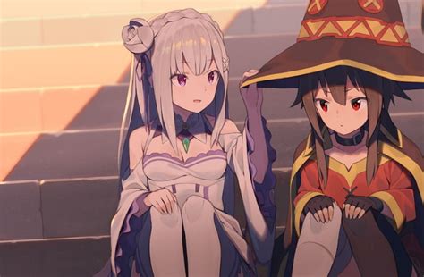 Emilia And Megumin 9gag